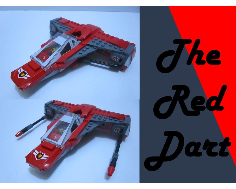 LEGO MOC The Red Dart by Nilsson LEGO Engineering | Rebrickable - Build ...