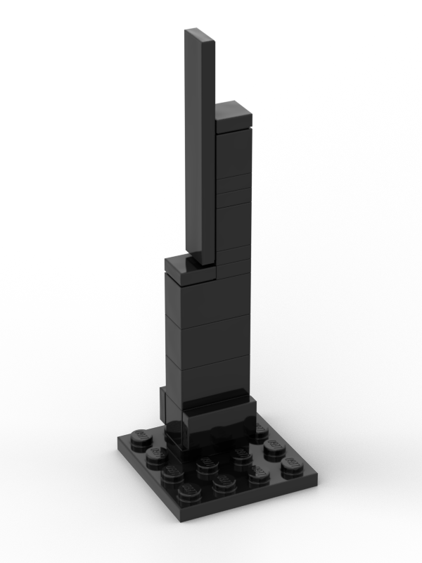 LEGO MOC Nano Architecture - Sears Tower by SpiderTom89 | Rebrickable ...