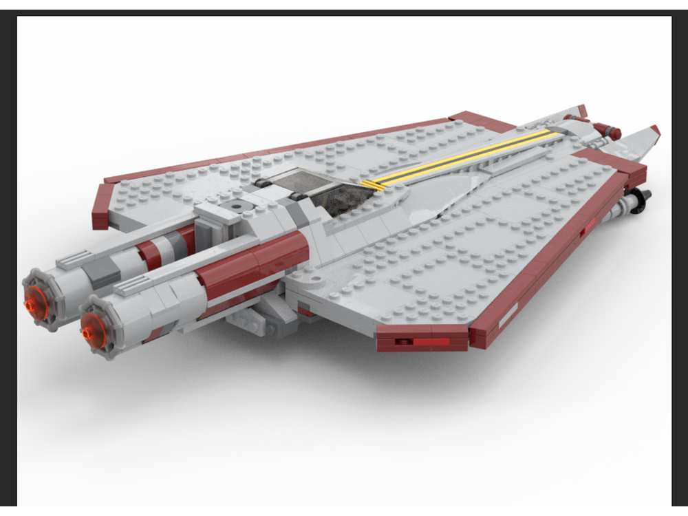 LEGO MOC Republic Striker-Class Starfighter by Solobuilder1 ...