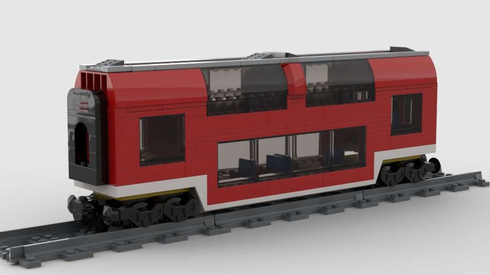 LEGO MOC PANORAMIC CARRIAGE SET 7938 by Frapez1972 | Rebrickable ...
