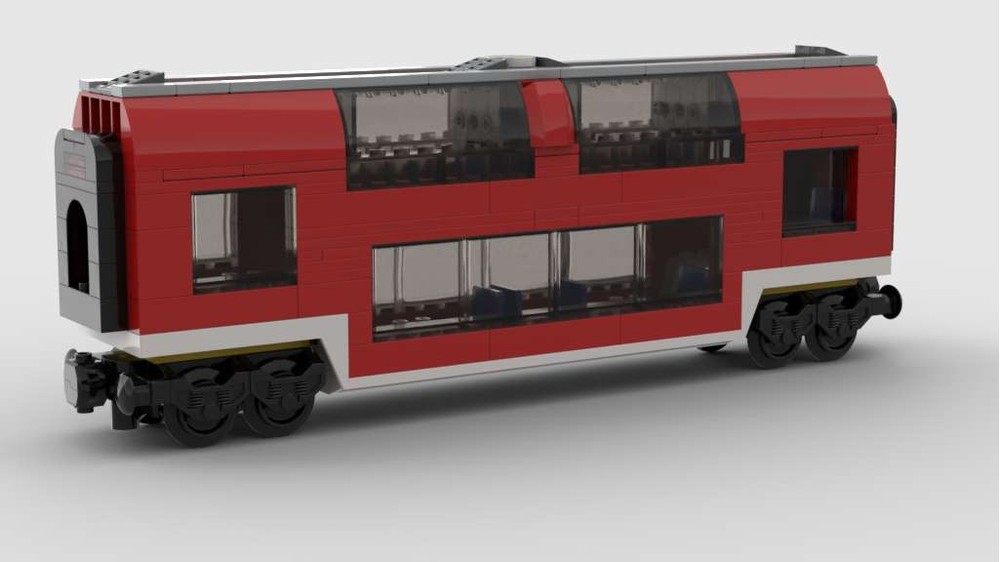 LEGO MOC PANORAMIC CARRIAGE SET 7938 by Frapez1972 | Rebrickable ...