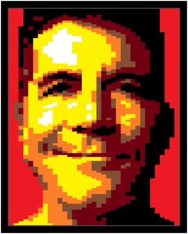 LEGO MOC-4744 SIMON COWELL (REALITY JUDGE) CELEBRITY PORTRAIT by ...