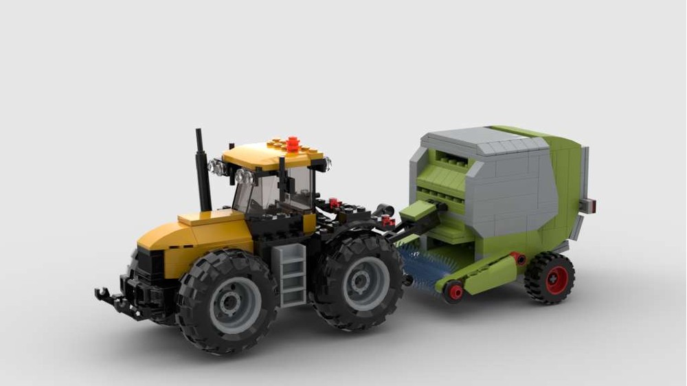 LEGO MOC Round Baler Claas rollant 250 Roto Cut by Frapez1972 ...