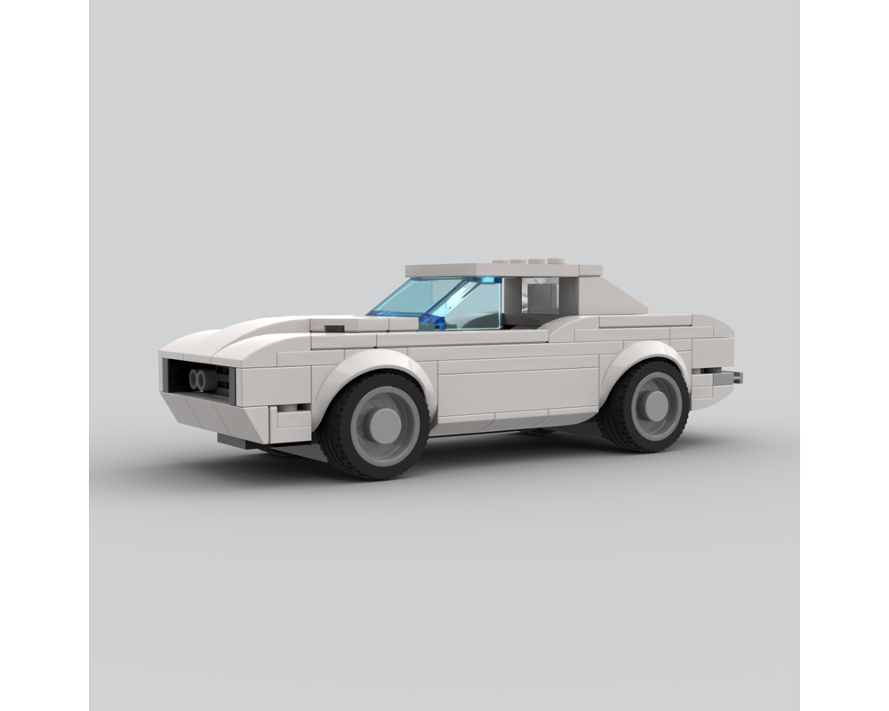 LEGO MOC 1970 Dodge Challenger by joey_bricks_things | Rebrickable ...