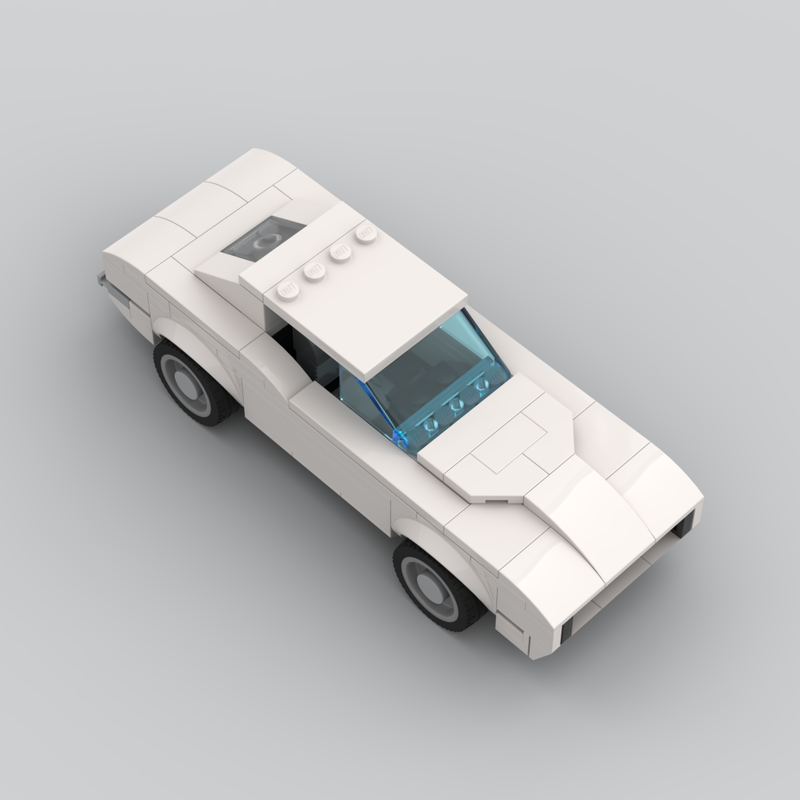 LEGO MOC 1970 Dodge Challenger by joey_bricks_things | Rebrickable ...