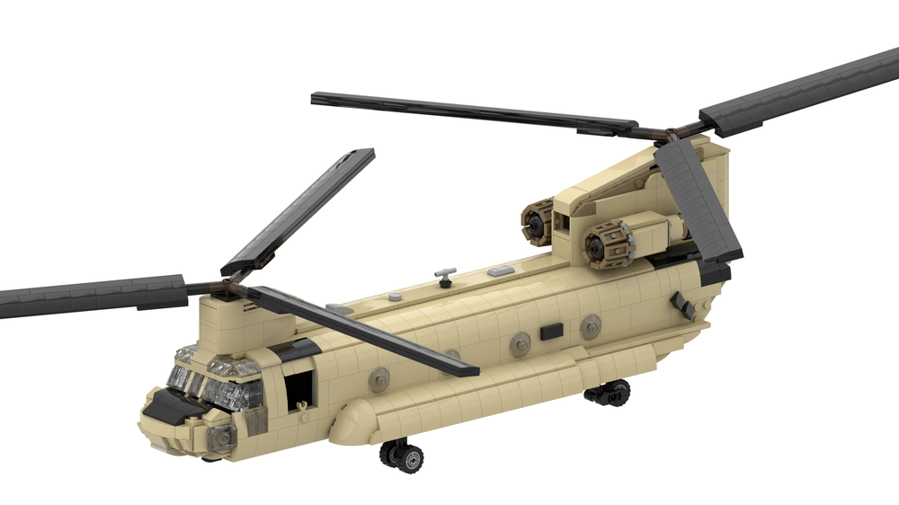 LEGO MOC CH-47 Chinook by brickdefense | Rebrickable - Build with LEGO