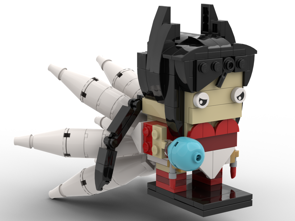 LEGO MOC Brickheadz Ahri by Yellow.LXF | Rebrickable - Build with LEGO