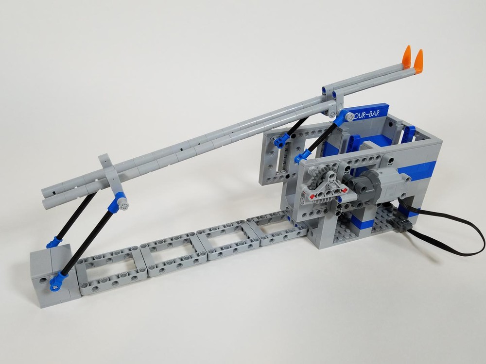 LEGO MOC Four-Bar Lego GBC Module by jjsherm2 | Rebrickable - Build ...