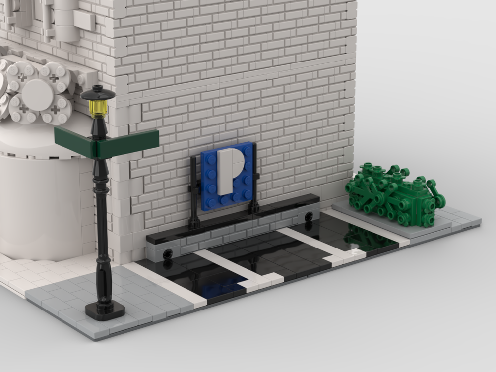 LEGO MOC Modular Corner Parking | Turn every modular model into a ...