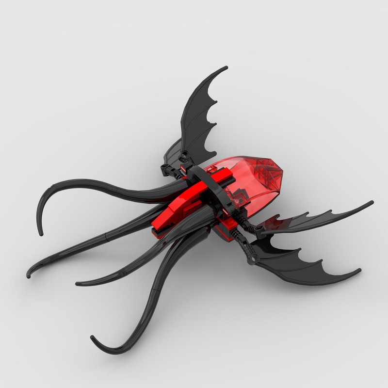 LEGO MOC Castle of the Octo Dragon by Samu | Rebrickable - Build with LEGO