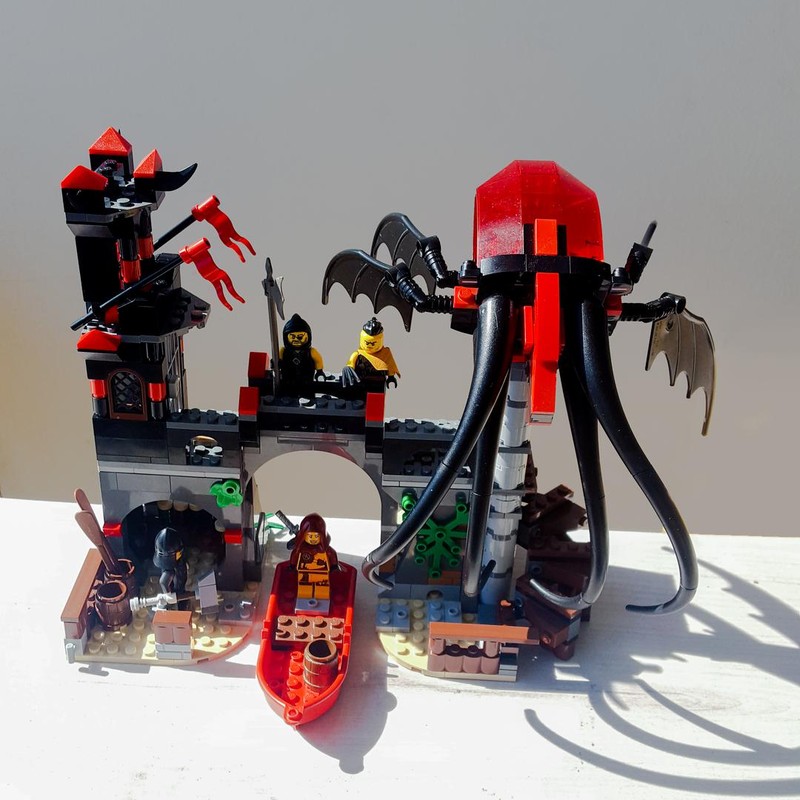 LEGO MOC Castle of the Octo Dragon by Samu | Rebrickable - Build with LEGO