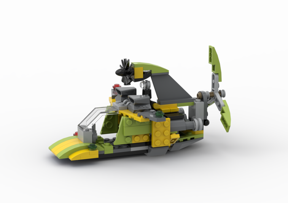 LEGO MOC 31092 [freemium] Hydroplane by modelar | Rebrickable - Build ...