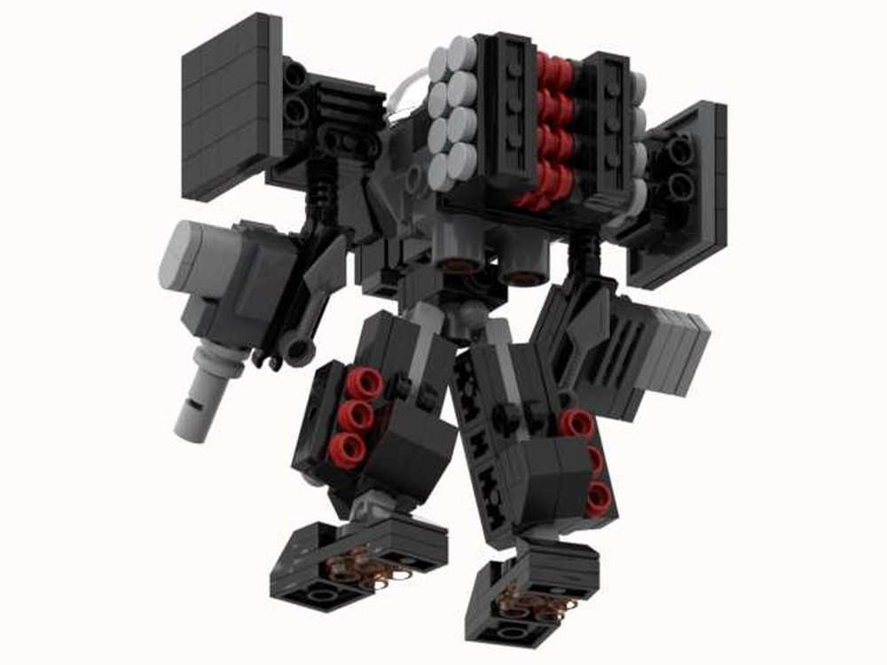 LEGO MOC Battle Mech Suit Type "A" by meregt | Rebrickable - Build with ...