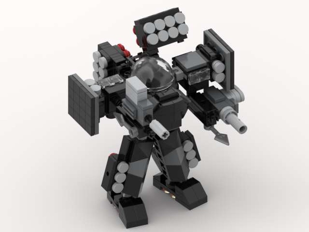 LEGO MOC Battle Mech Suit Type "A" by meregt | Rebrickable - Build with ...