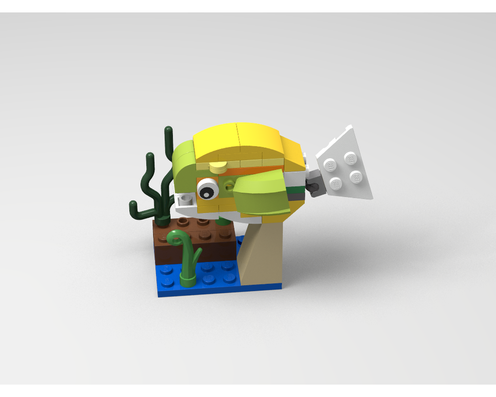 LEGO MOC 40411 - Colorful Fish by Bert_Bricks | Rebrickable - Build ...