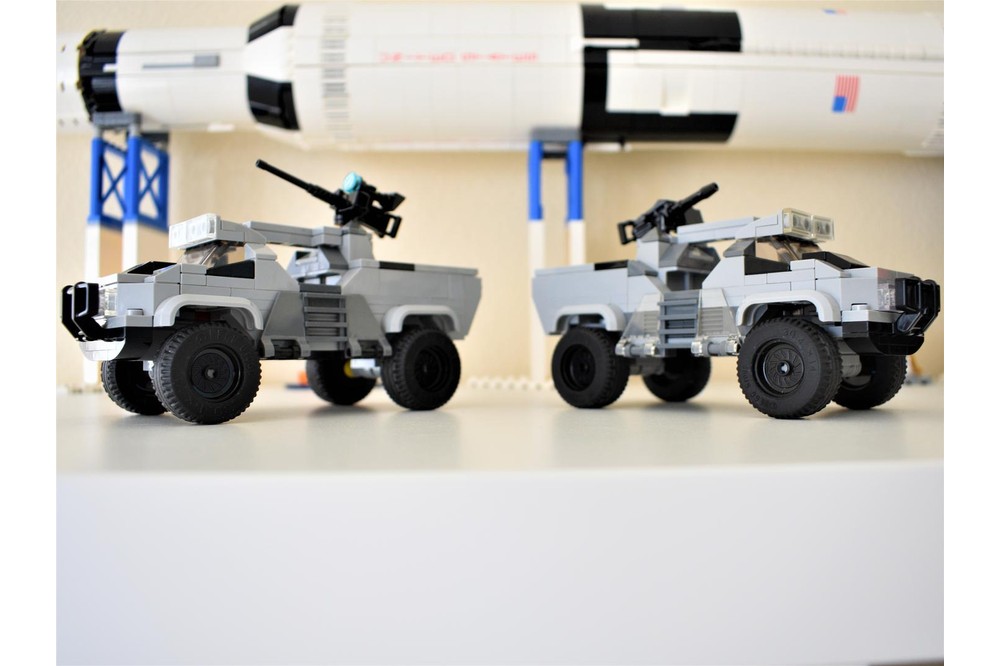 LEGO MOC Combat Assault Truck V4.5 by mcgwerks | Rebrickable - Build ...