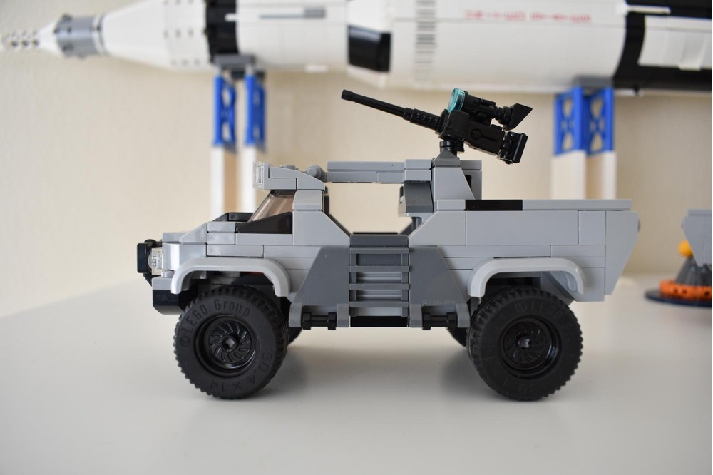 LEGO MOC Combat Assault Truck V4.5 by mcgwerks | Rebrickable - Build ...