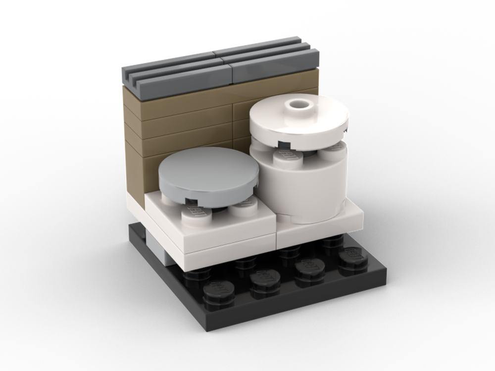 Lego Moc Nano Architecture Guggenheim Museum By Spidertom89