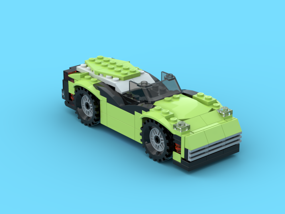LEGO MOC Fast Convertible by tehbigmac | Rebrickable - Build with LEGO