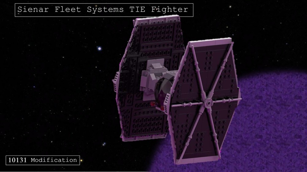 Lego Moc 10131 Mod Tie Fighter By Nilsson Lego Engineering