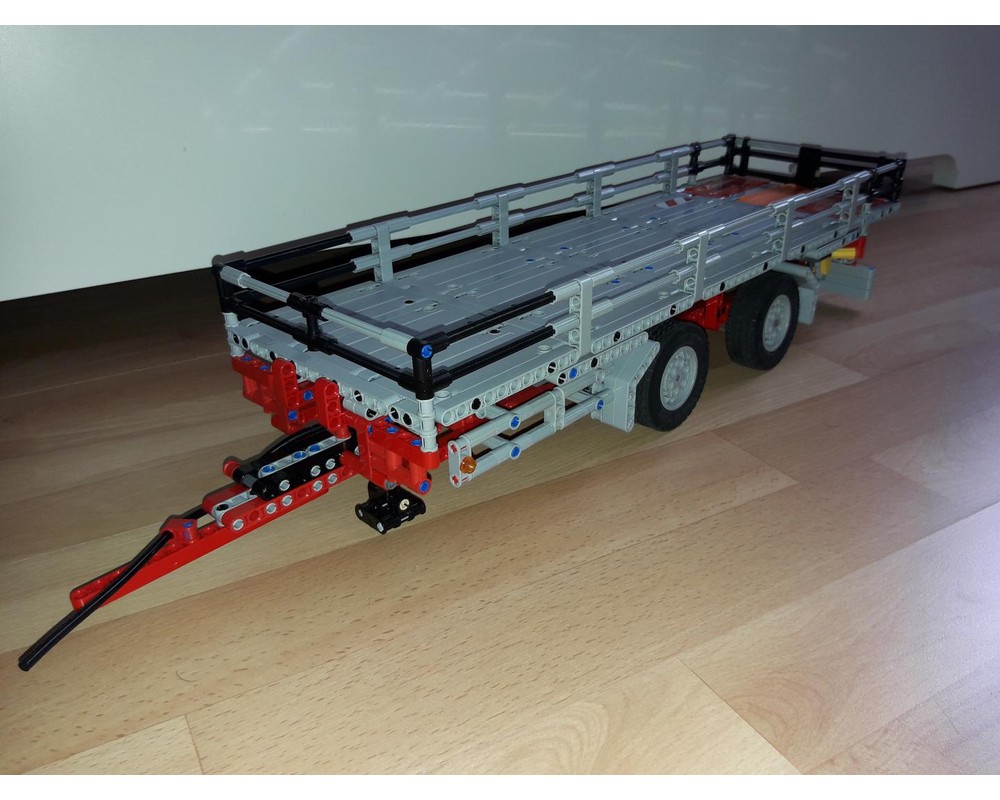 LEGO MOC Trailer with swap container by jonimtb | Rebrickable - Build ...