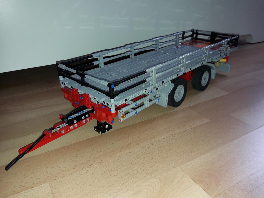 LEGO MOC Trailer with swap container by jonimtb | Rebrickable - Build ...