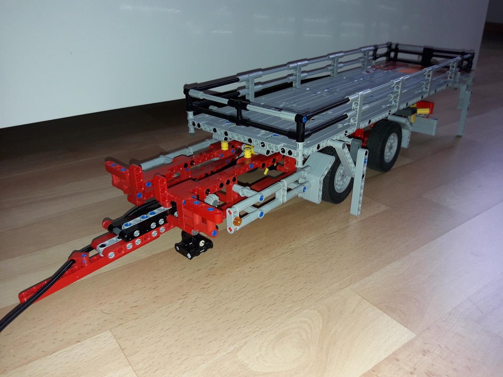LEGO MOC Trailer with swap container by jonimtb | Rebrickable - Build ...