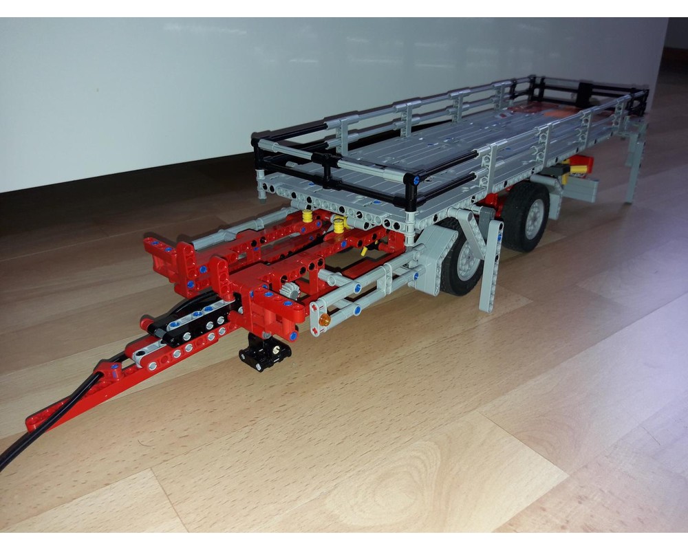LEGO MOC Trailer with swap container by jonimtb | Rebrickable - Build ...