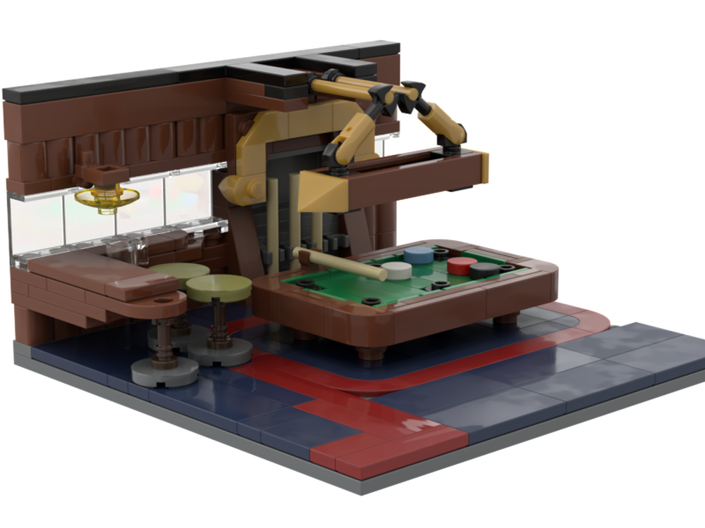 LEGO MOC Billiard Room by LegoOri | Rebrickable - Build with LEGO