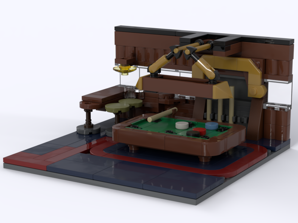 LEGO MOC Billiard Room by LegoOri | Rebrickable - Build with LEGO