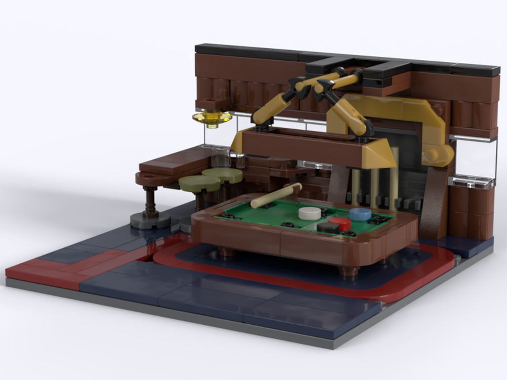 LEGO MOC Billiard Room by LegoOri | Rebrickable - Build with LEGO