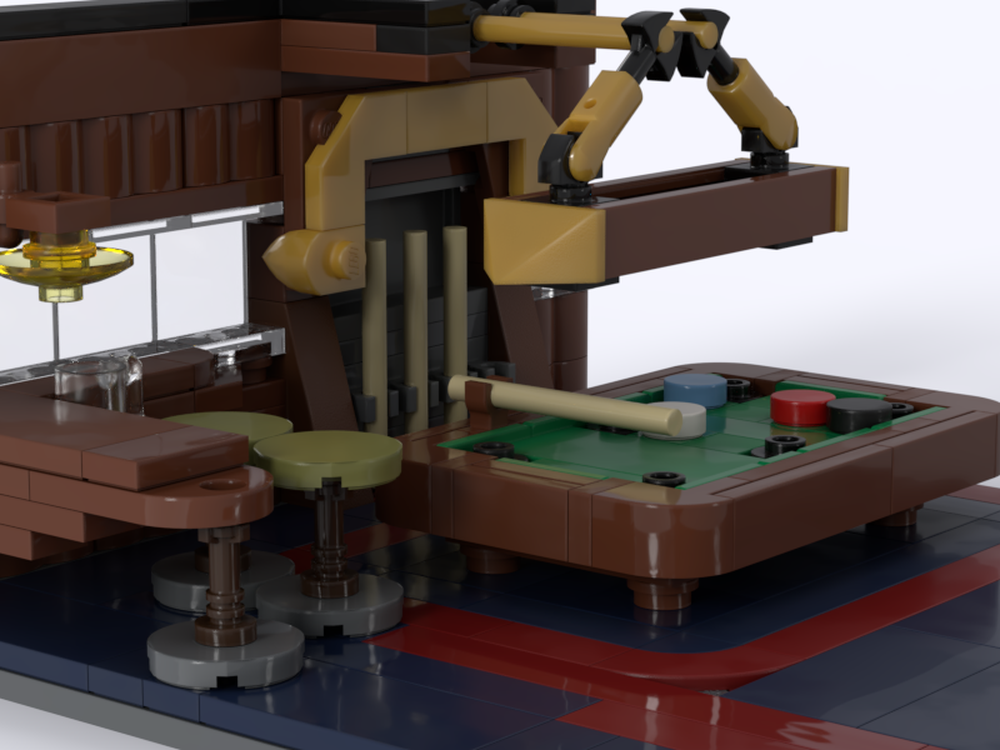 LEGO MOC Billiard Room by LegoOri | Rebrickable - Build with LEGO