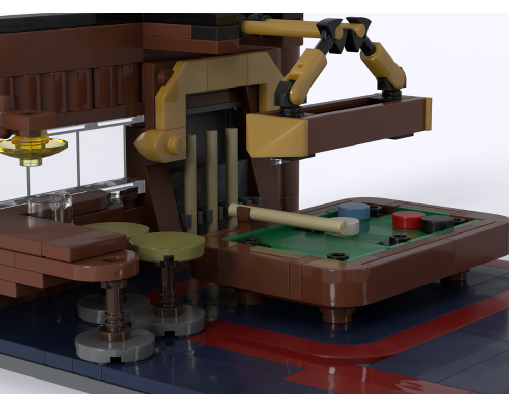 LEGO MOC Billiard Room by LegoOri | Rebrickable - Build with LEGO