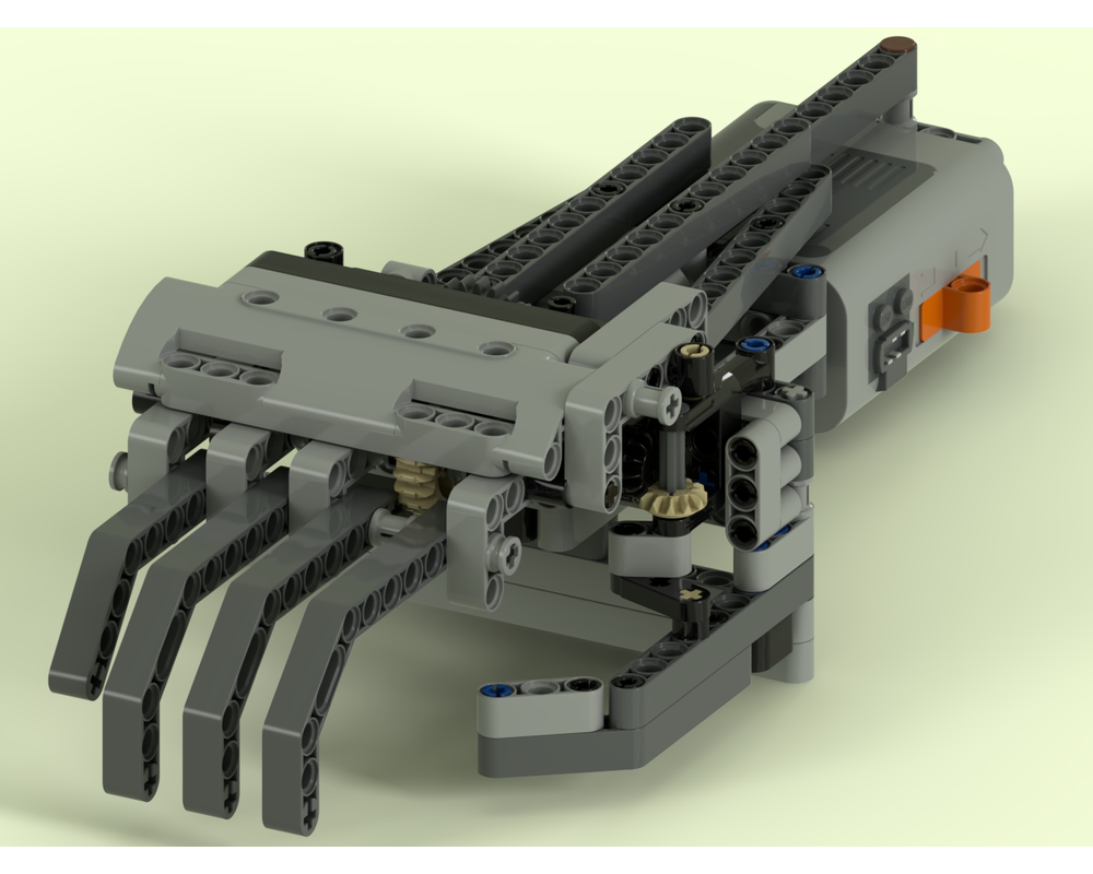 LEGO MOC Impatient fingers and thumb. by TECHNIPOSTIE | Rebrickable ...