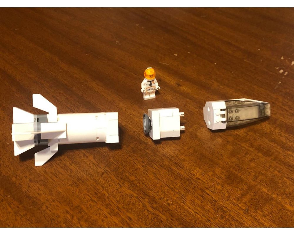 LEGO MOC lego rocket by Lego@fan | Rebrickable - Build with LEGO