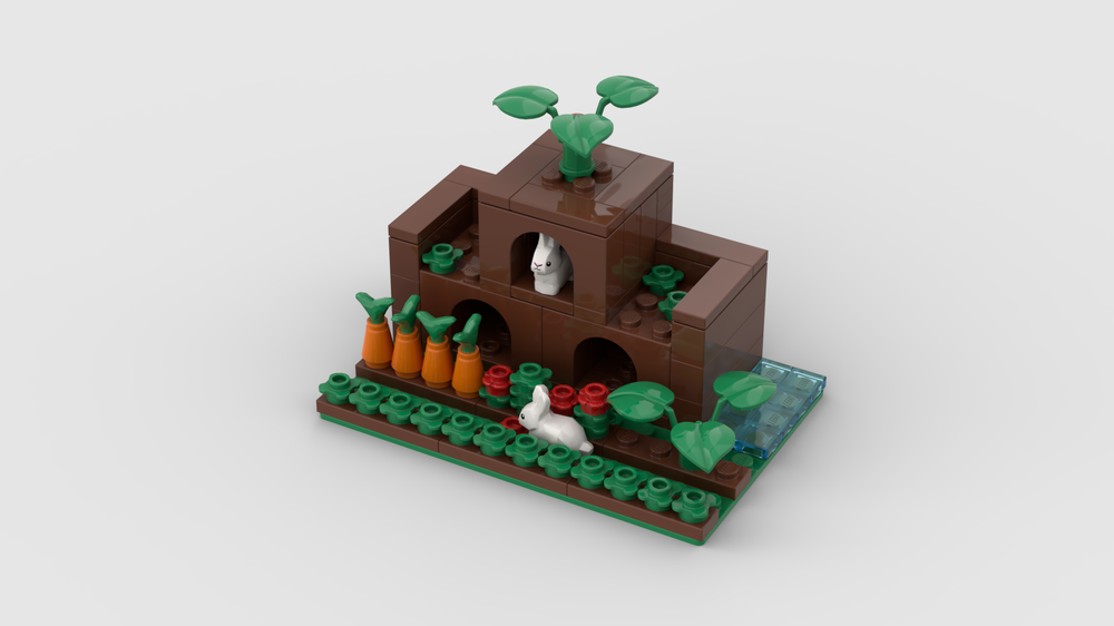 LEGO MOC Bunny Kingdom by KristinaLegoMaker | Rebrickable - Build with LEGO