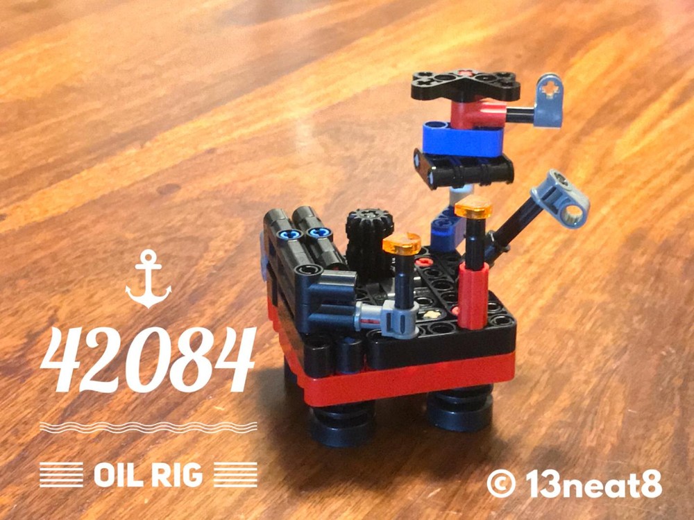 LEGO MOC 42084 Oil Rig by 13neat8 | Rebrickable - Build with LEGO