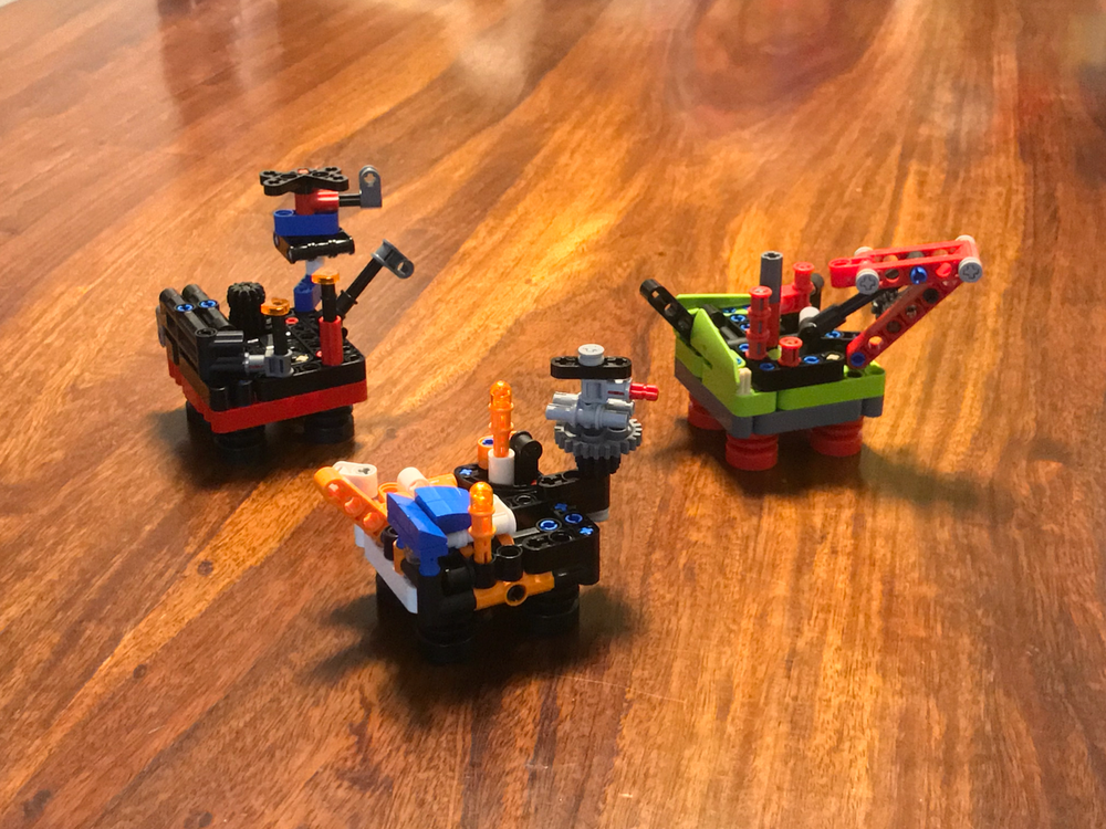 LEGO MOC 42088 Oil Rig by 13neat8 | Rebrickable - Build with LEGO