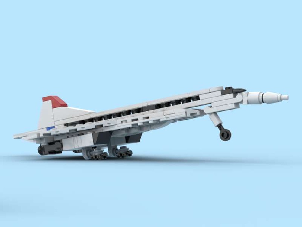 LEGO MOC Concorde Air France/British Airways (Lego mini) by DoubleBU ...