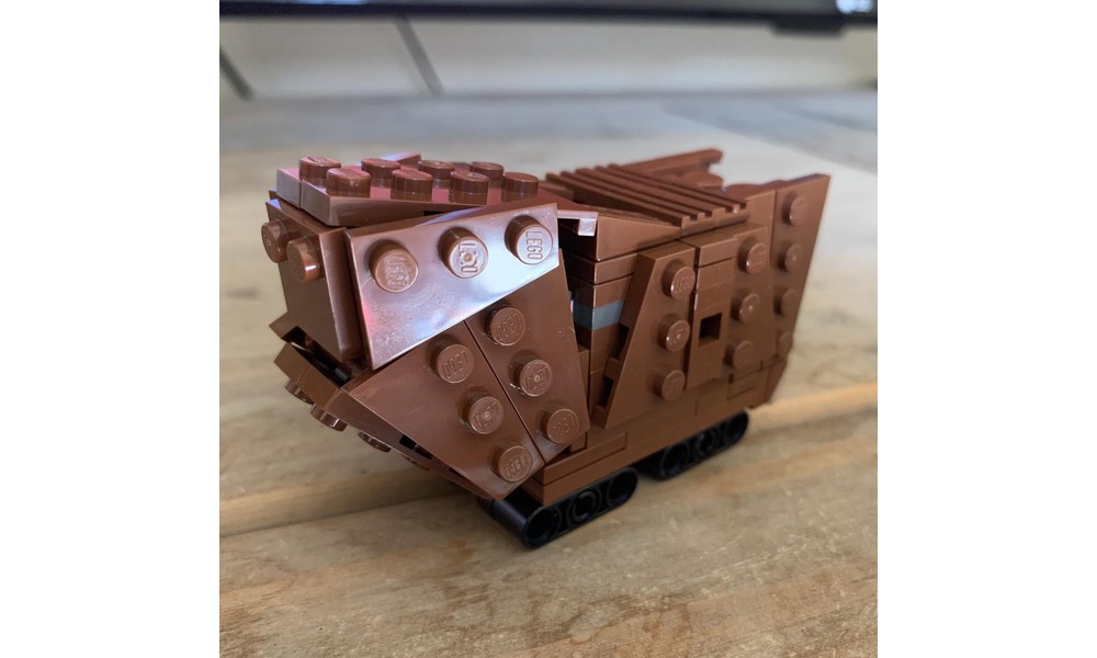 LEGO MOC Mini Sandcrawler by Brickopaths | Rebrickable - Build with LEGO