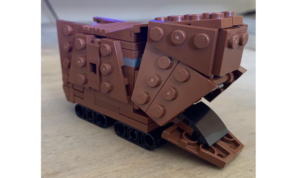 LEGO MOC Mini Sandcrawler by Brickopaths | Rebrickable - Build with LEGO