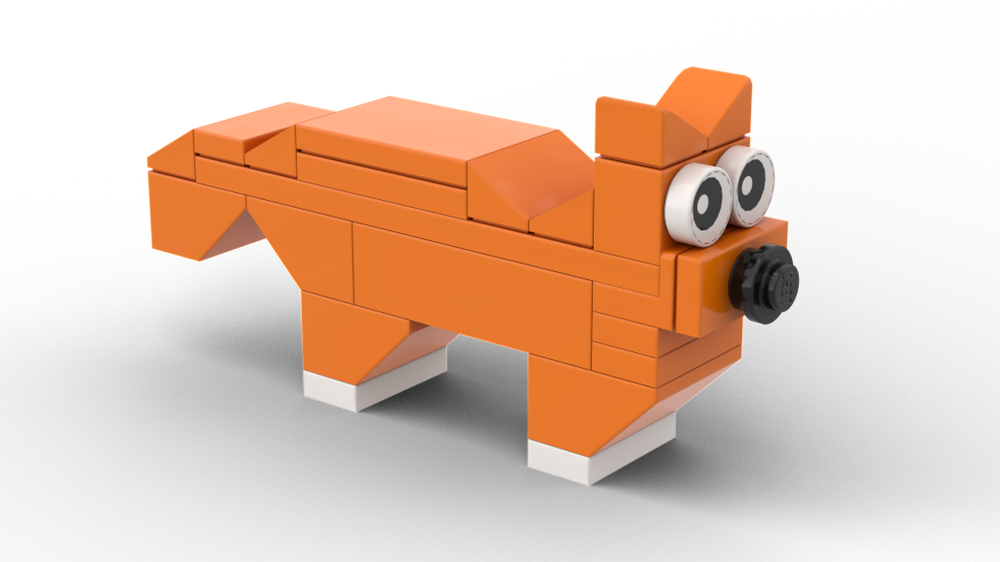 LEGO MOC Fox by 2in1 | Rebrickable - Build with LEGO
