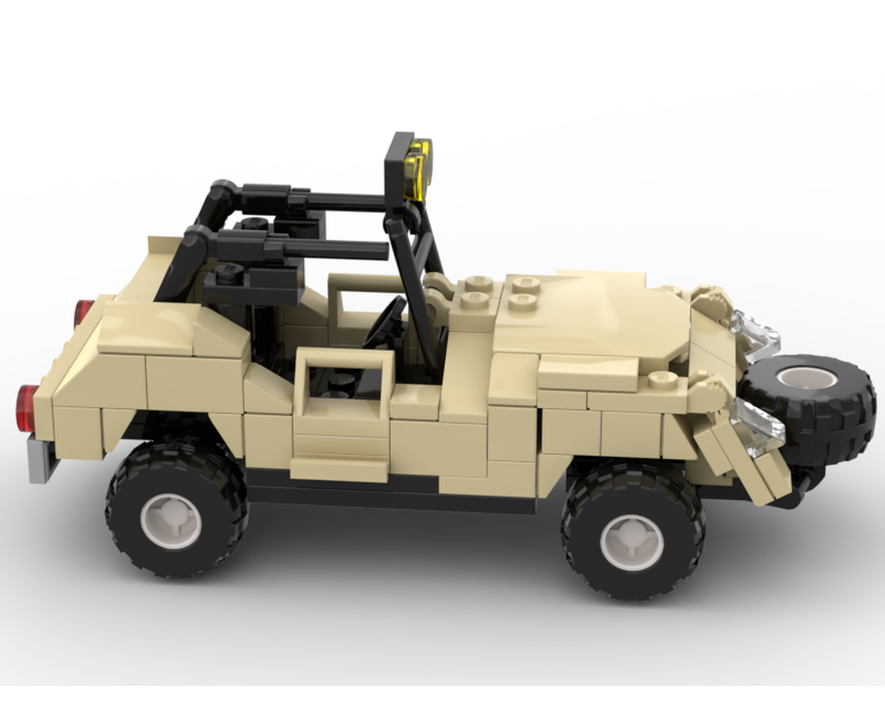 LEGO MOC-47798 Jurassic Park 2 - Hunting Jeep (Jurassic World 2020 ...