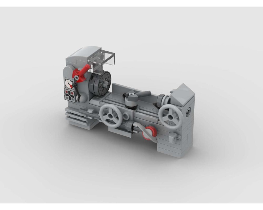 LEGO MOC Lathe - Machine Tools by nwbricks | Rebrickable - Build with LEGO