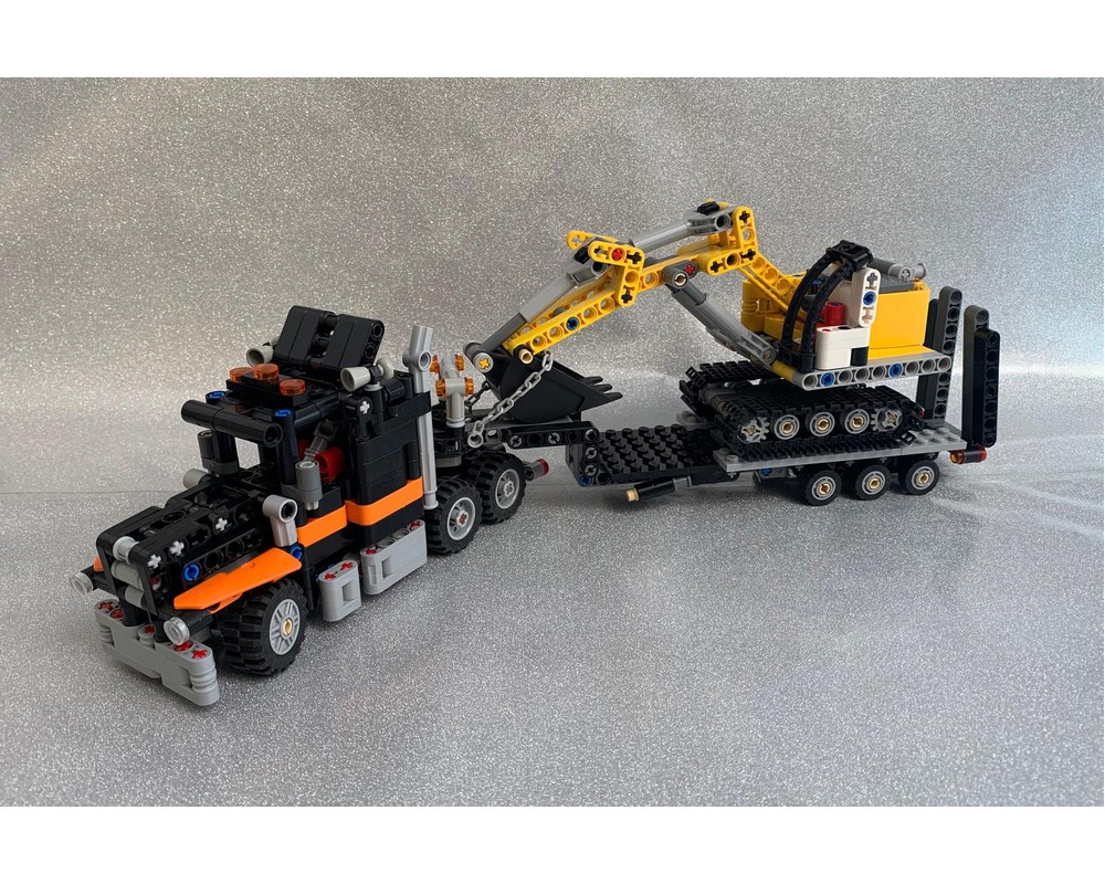 LEGO MOC-47816 Truck With Liebherr 970 (Technic > Model 2020 ...