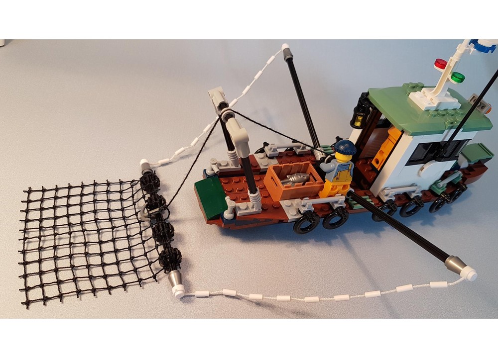 LEGO MOC-47817 Small Fishing Trawler (Ship No. 1) by fidi70 ...