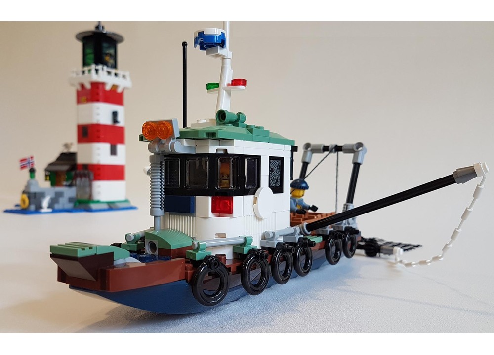 LEGO MOC-47817 Small Fishing Trawler (Ship No. 1) by fidi70 ...