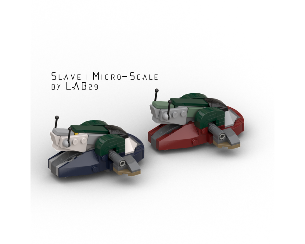 LEGO MOC Micro-Scale Slave-1 by LAB29 | Rebrickable - Build with LEGO