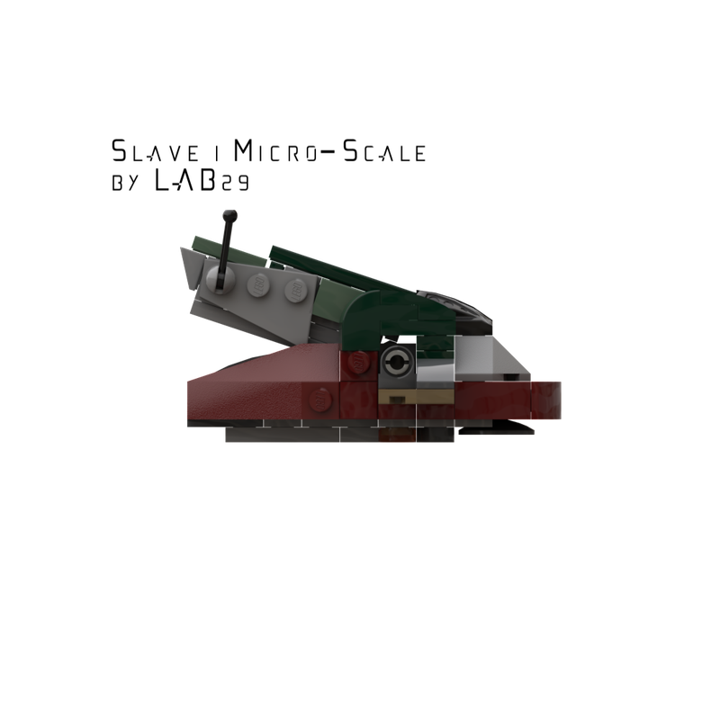 LEGO MOC Micro-Scale Slave-1 by LAB29 | Rebrickable - Build with LEGO