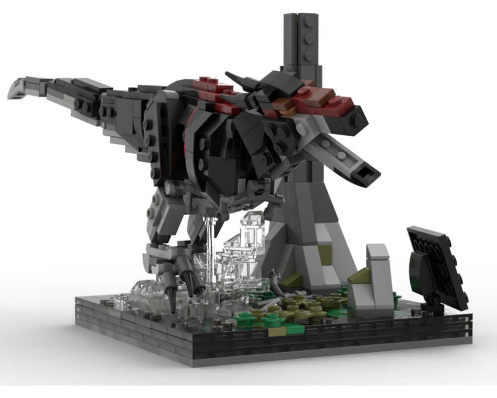 LEGO MOC Tyrannosaurus Rex Scotty By PaleoBricks Rebrickable 